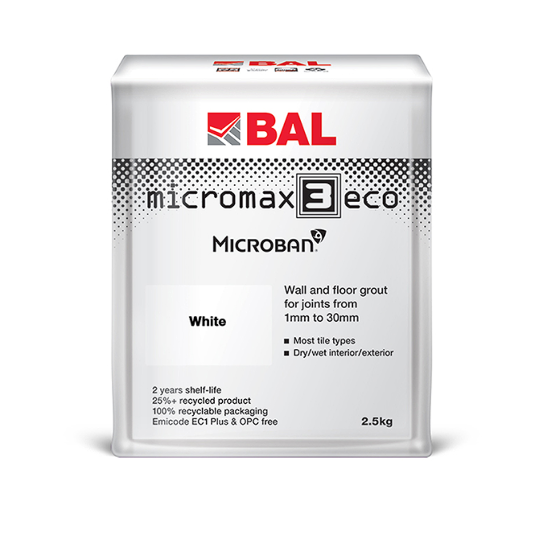 BAL Micromax Eco Tile Grout for Floors & Walls – Collinson Ceramics
