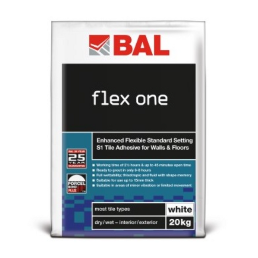 BAL Flex One Standard Set Adhesive – Collinson Ceramics