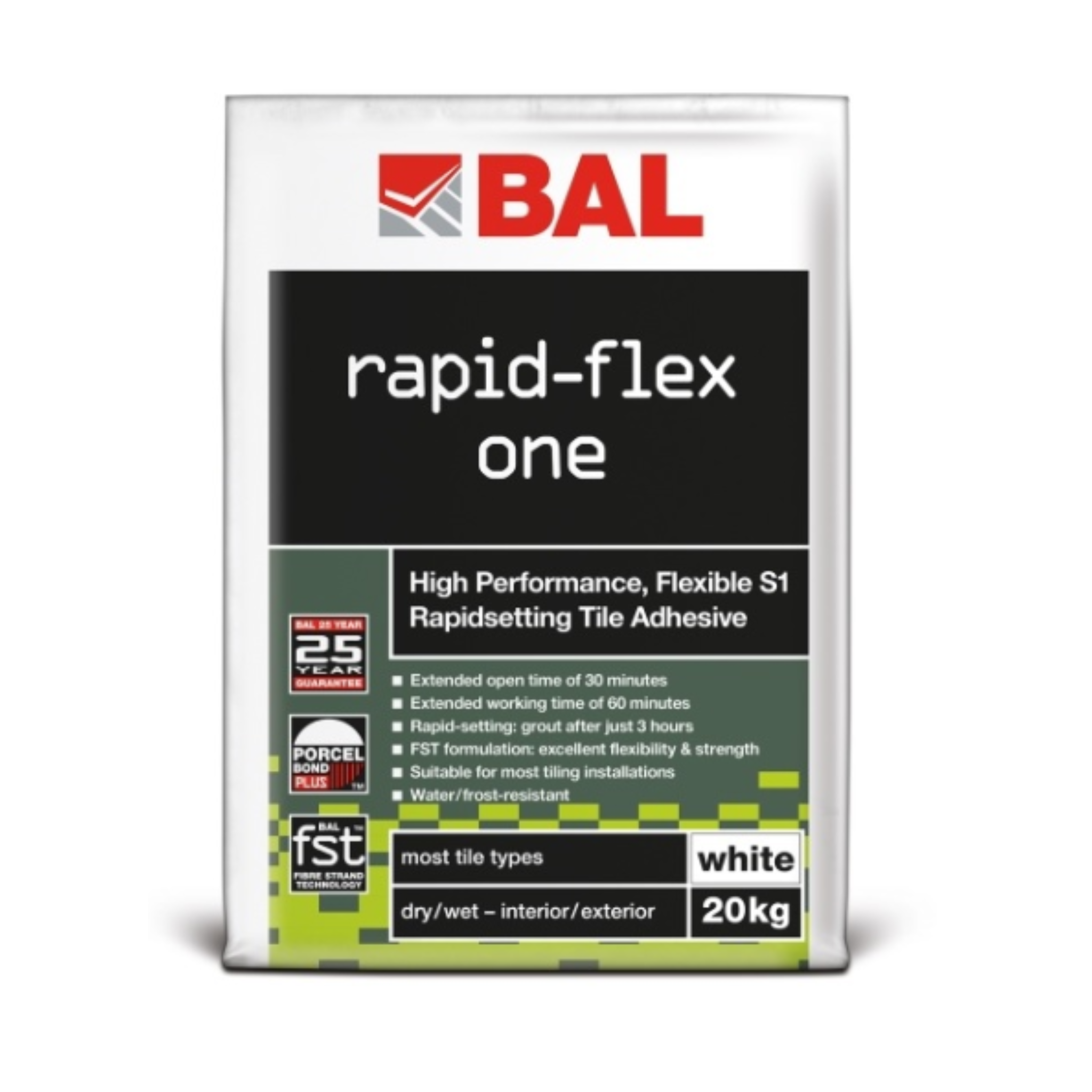 BAL Rapid Flex One Adhesive – Collinson Ceramics