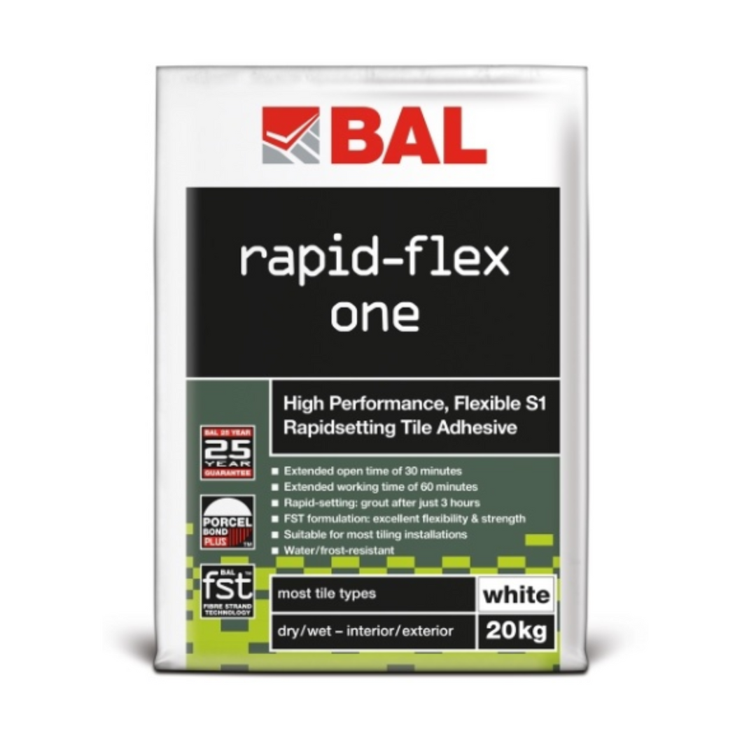 BAL Rapid Flex One Adhesive – Collinson Ceramics