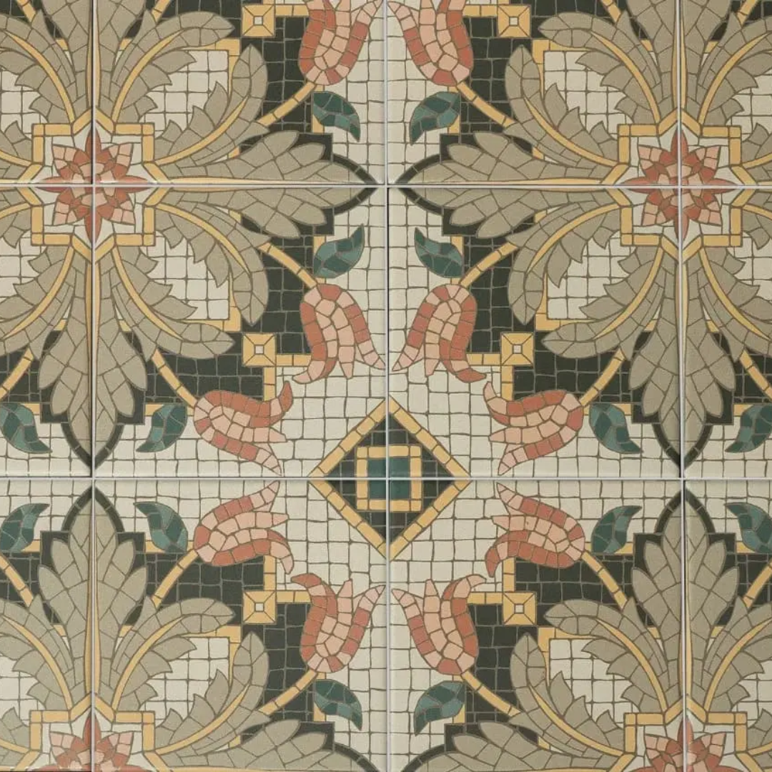 Liria Mosaic Style Small Format Decorative Porcelain Floor Tile ...