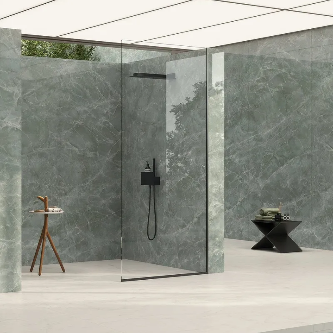 Marvel Diva Aqua Marble Effect Polished Porcelain Wall and Floor Tile ...